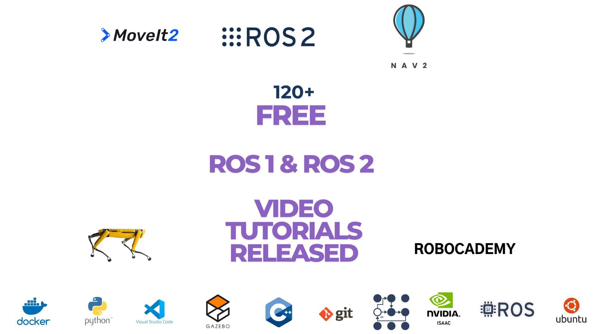 Open Sourcing ROS Developer Learning Path 2.0 by Robocademy